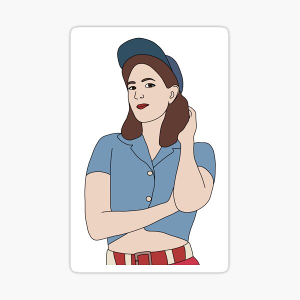 "Greta" Sticker for Sale by TheDevilsArt | Redbubble