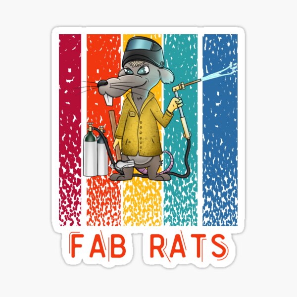 "Fabrats" Sticker for Sale by spacemarket1 | Redbubble