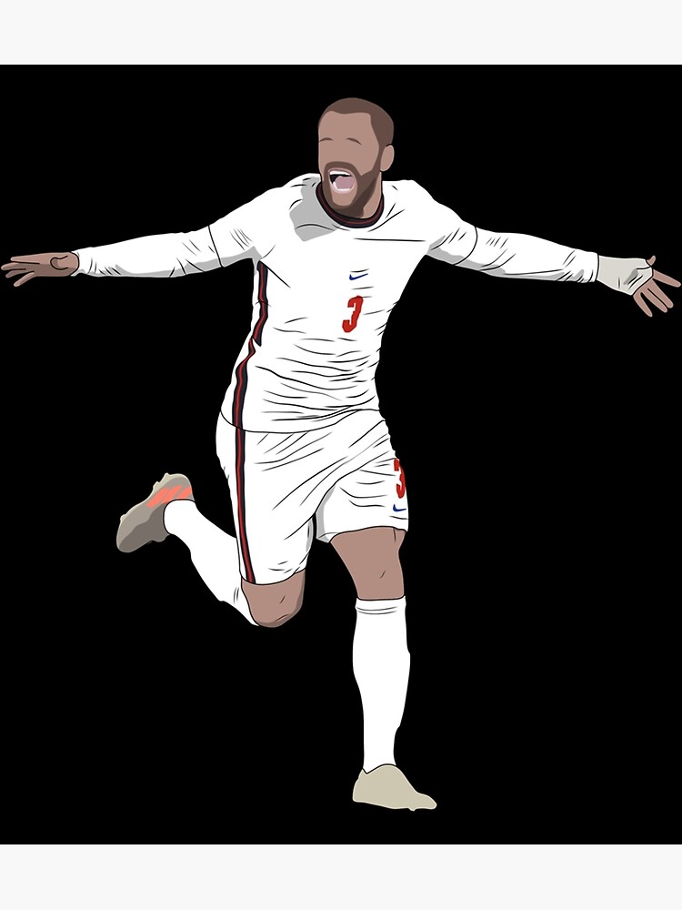 "Luke Shaw England Football Euros Final Goal Celebration Sticker ...