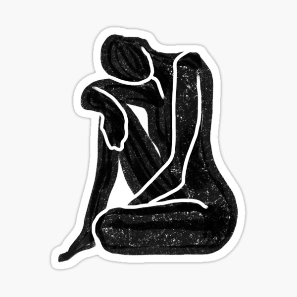 "Women Figure" Sticker for Sale by sumeyyeyildiz | Redbubble