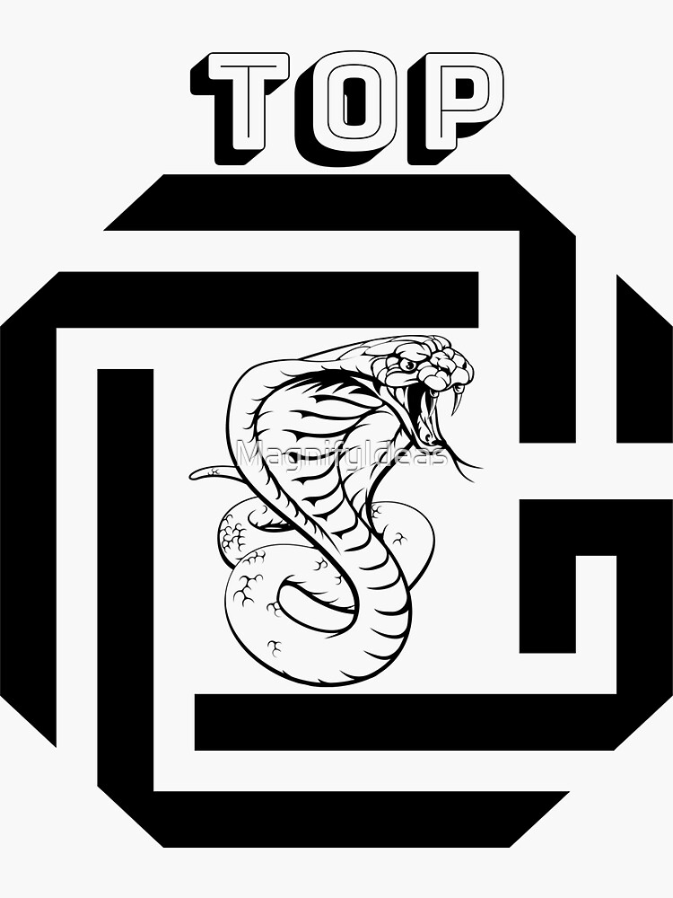 "Top G, Big G, The Top G" Sticker for Sale by MagnifyIdeas | Redbubble