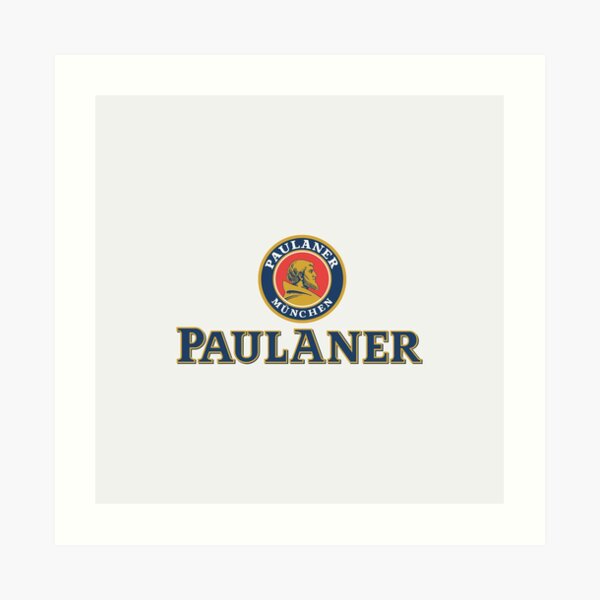 "simple logo paulaner beers" Art Print for Sale by oldbalduino | Redbubble
