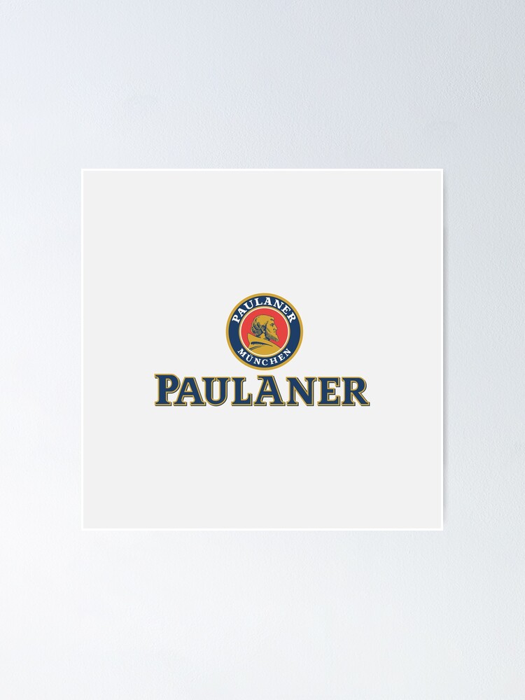 "simple logo paulaner beers" Poster for Sale by oldbalduino | Redbubble