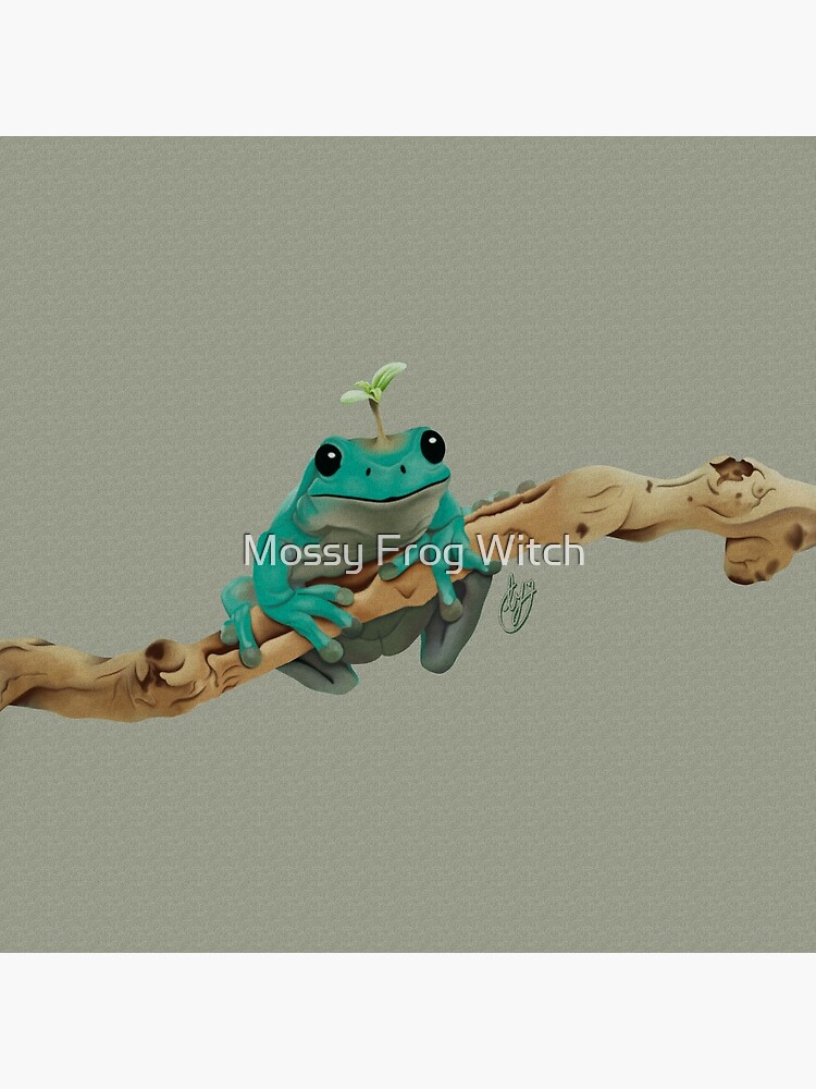 "Sprout Frog" Poster for Sale by Amy-Rose-Art | Redbubble