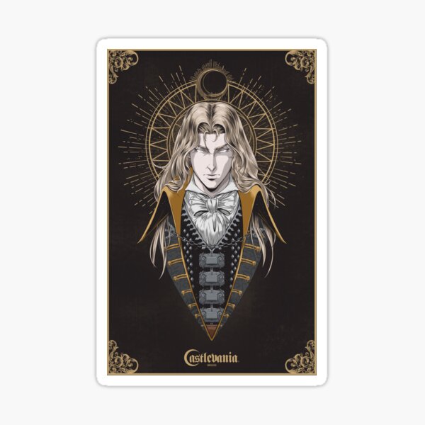 "Alucard" Sticker by Jhony Caballero | Redbubble