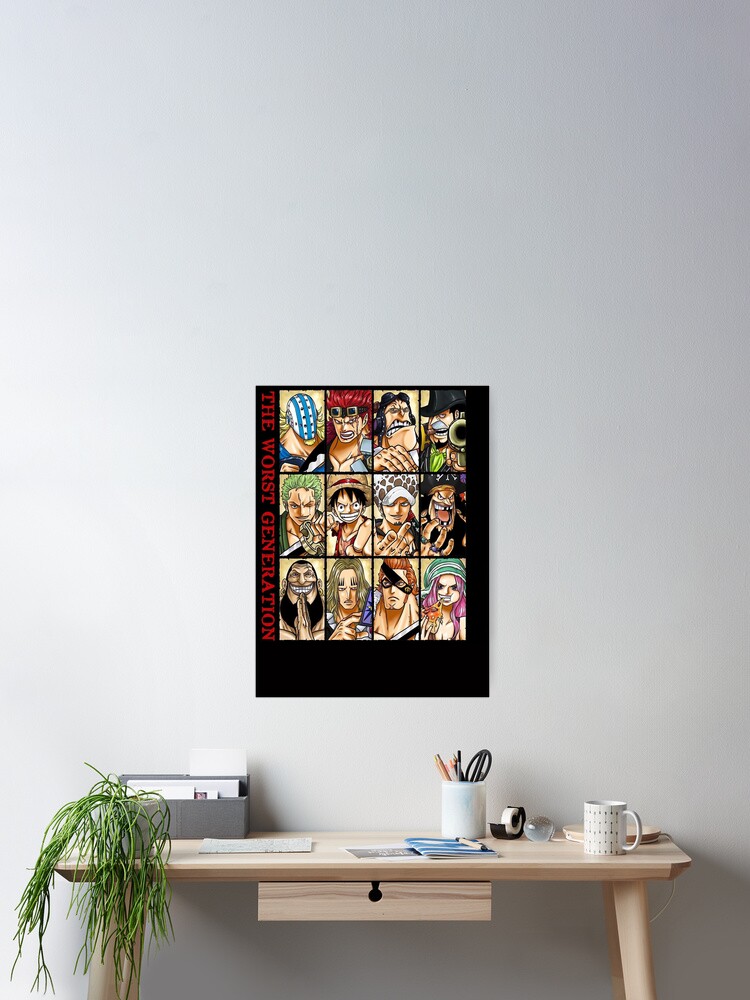"One Piece The worst generation" Poster for Sale by Elizabeth5685 ...
