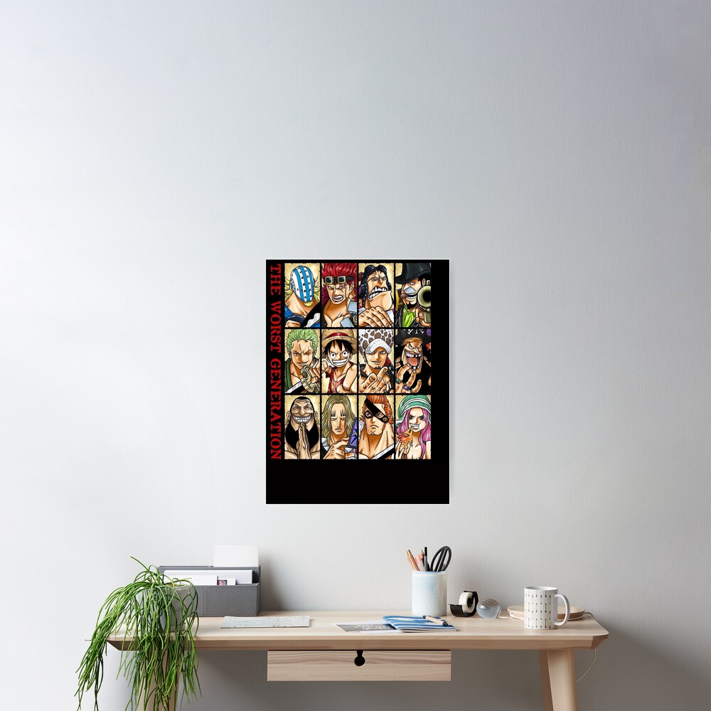 "One Piece The worst generation" Poster for Sale by Elizabeth5685 ...