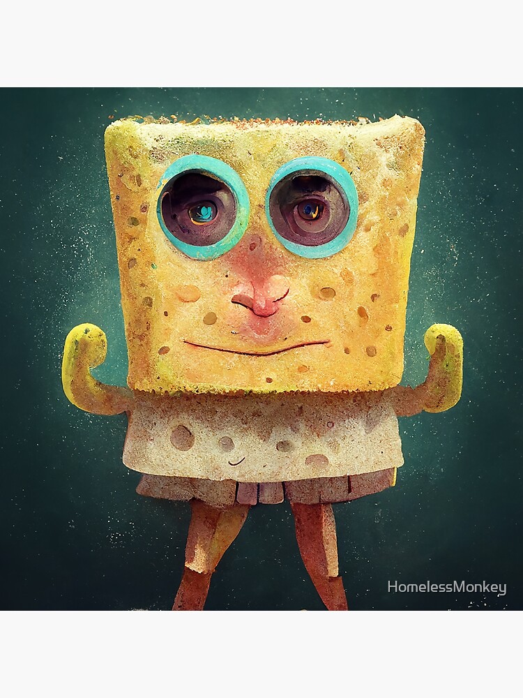 "SpongeJohn" Poster for Sale by HomelessMonkey | Redbubble