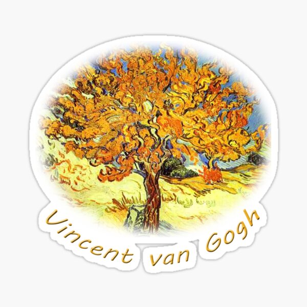 "The Mulberry Tree, Vincent van Gogh famous impression fine art ...