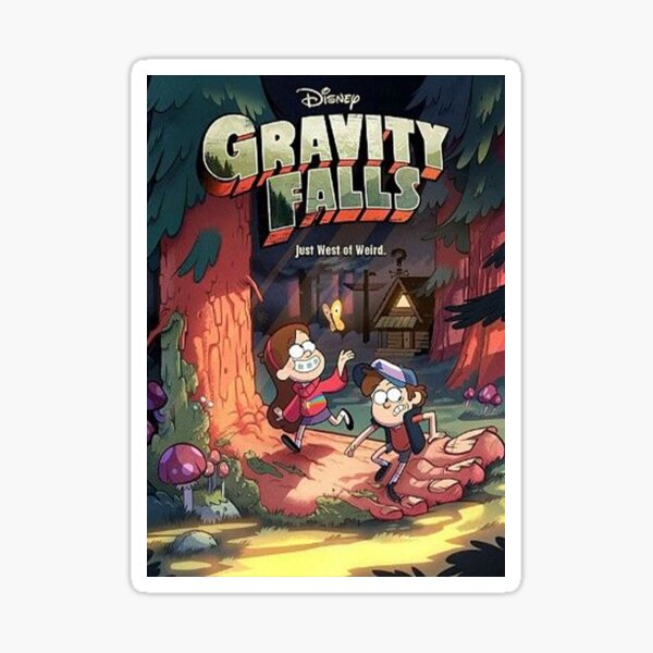 "gravity falls" Sticker for Sale by alimat1 | Redbubble