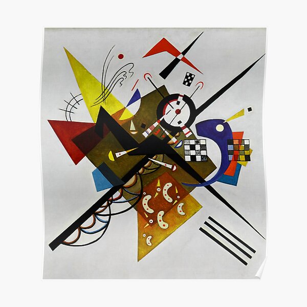 " Metalocus Kandinsky Art" Poster for Sale by Waltraudbetton | Redbubble