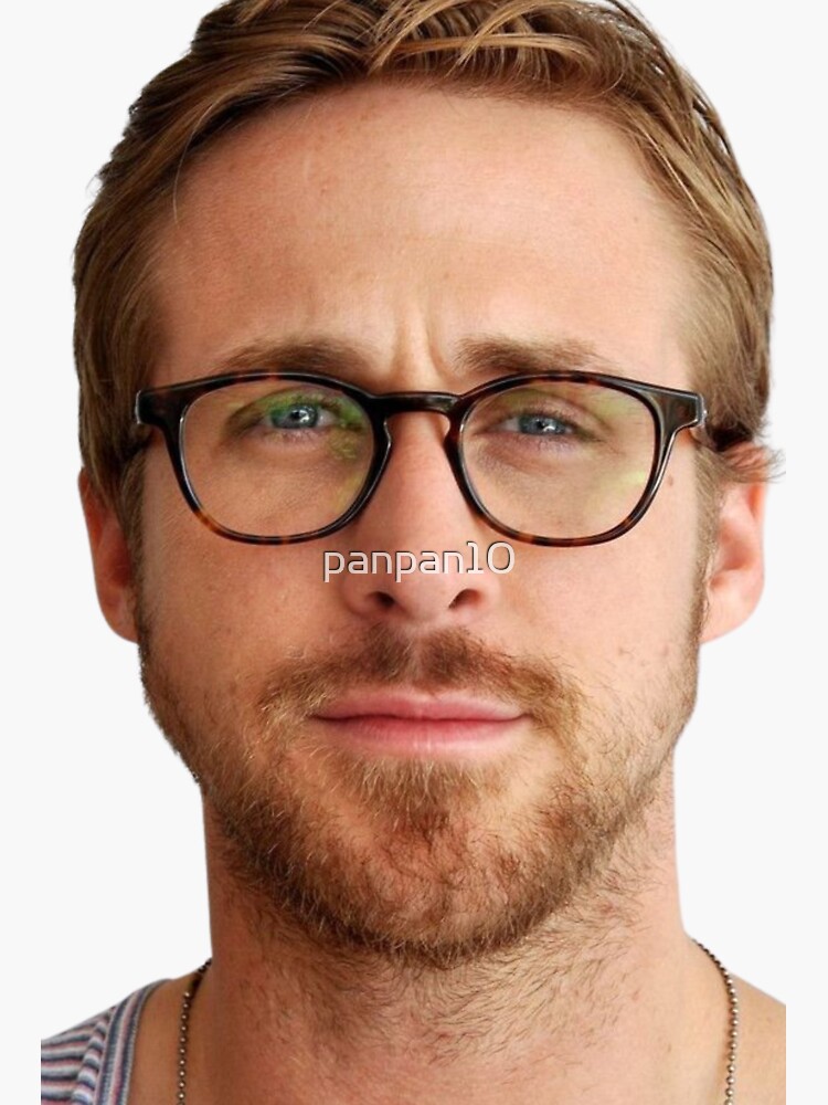 "ryan gosling " Sticker for Sale by panpan10 | Redbubble