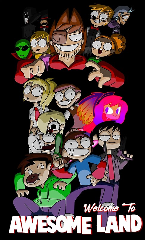"WELCOME TO AWESOME LAND - POSTER" by Sky Lombard | Redbubble