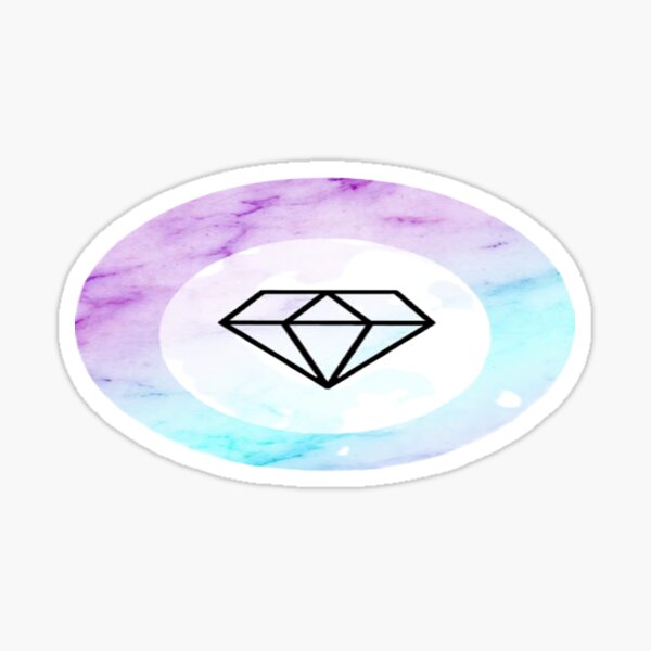 "Colorful Diamond" Sticker for Sale by Jovana-Design1 | Redbubble