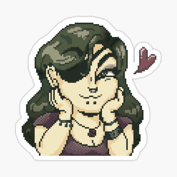 "lydia awww (sticker)" Sticker for Sale by Robobarbie | Redbubble