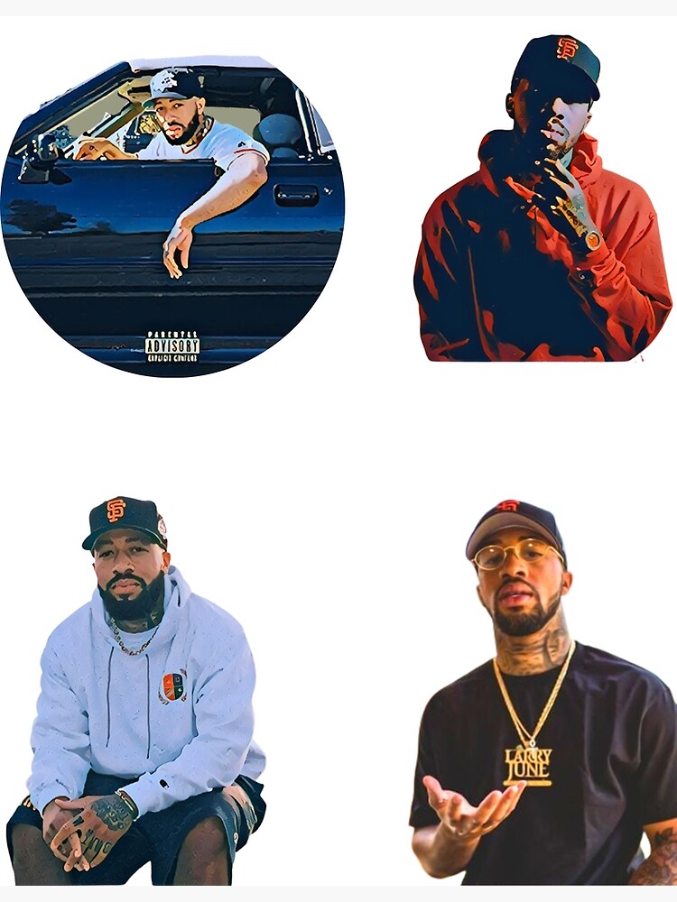 "Larry June Sticker Pack " Poster for Sale by loyalistwhiz | Redbubble