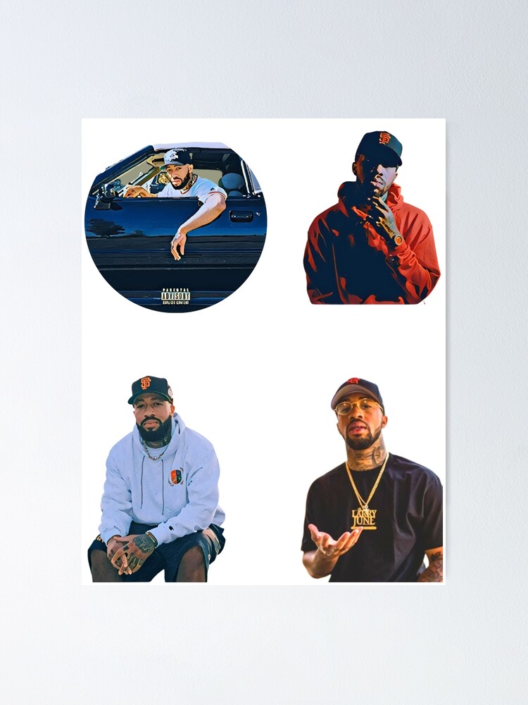 "Larry June Sticker Pack " Poster for Sale by loyalistwhiz | Redbubble