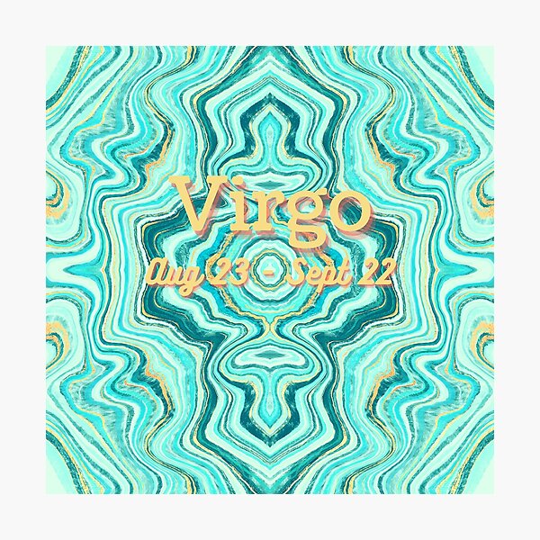 Impression photo « Horoscope de la vierge, signe de la vierge, traits ...