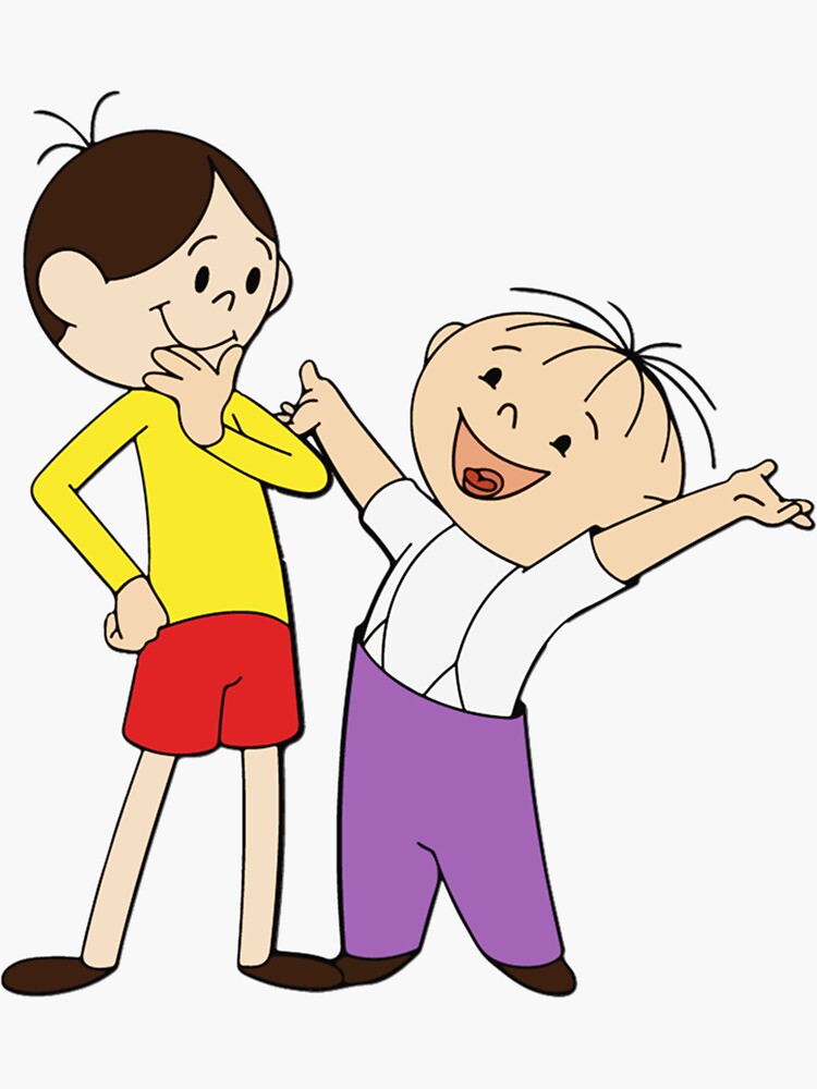 Sticker for Sale mit "Bolek & Lolek" von Ferretti36110 | Redbubble