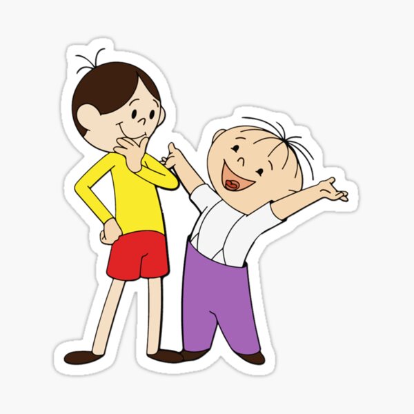 Sticker for Sale mit "Bolek & Lolek" von Ferretti36110 | Redbubble