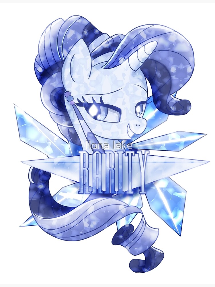 "Crystal Rarity" Poster for Sale by TornadoTwist | Redbubble