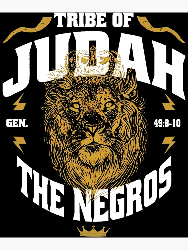 "Tribe of Judah - Hebrew Israelite " Poster for Sale by LaliaKnighting ...