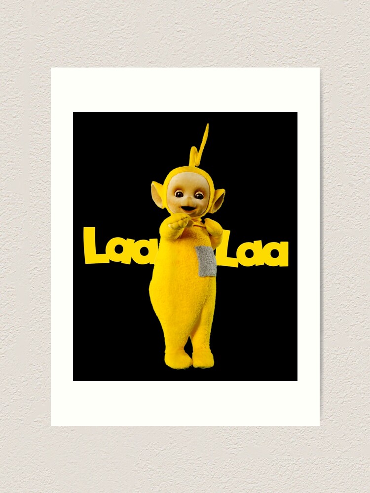 "Teletubbies laa laa" Art Print for Sale by Rony263 | Redbubble
