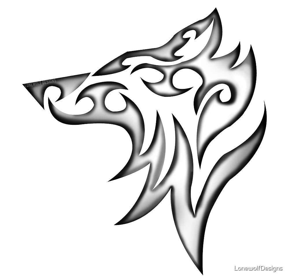 "Iron Wolf" by LonewolfDesigns | Redbubble