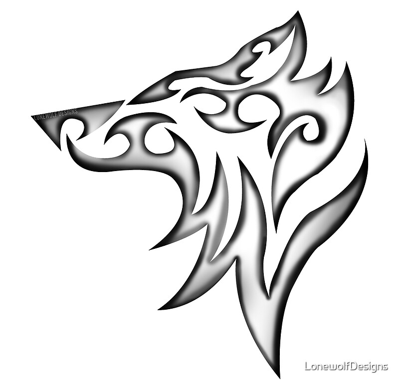 "Iron Wolf" by LonewolfDesigns | Redbubble