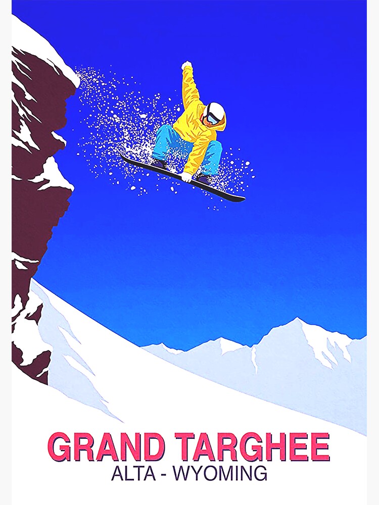 "Sports Grand Targhee | " Sticker for Sale by ednakiana | Redbubble