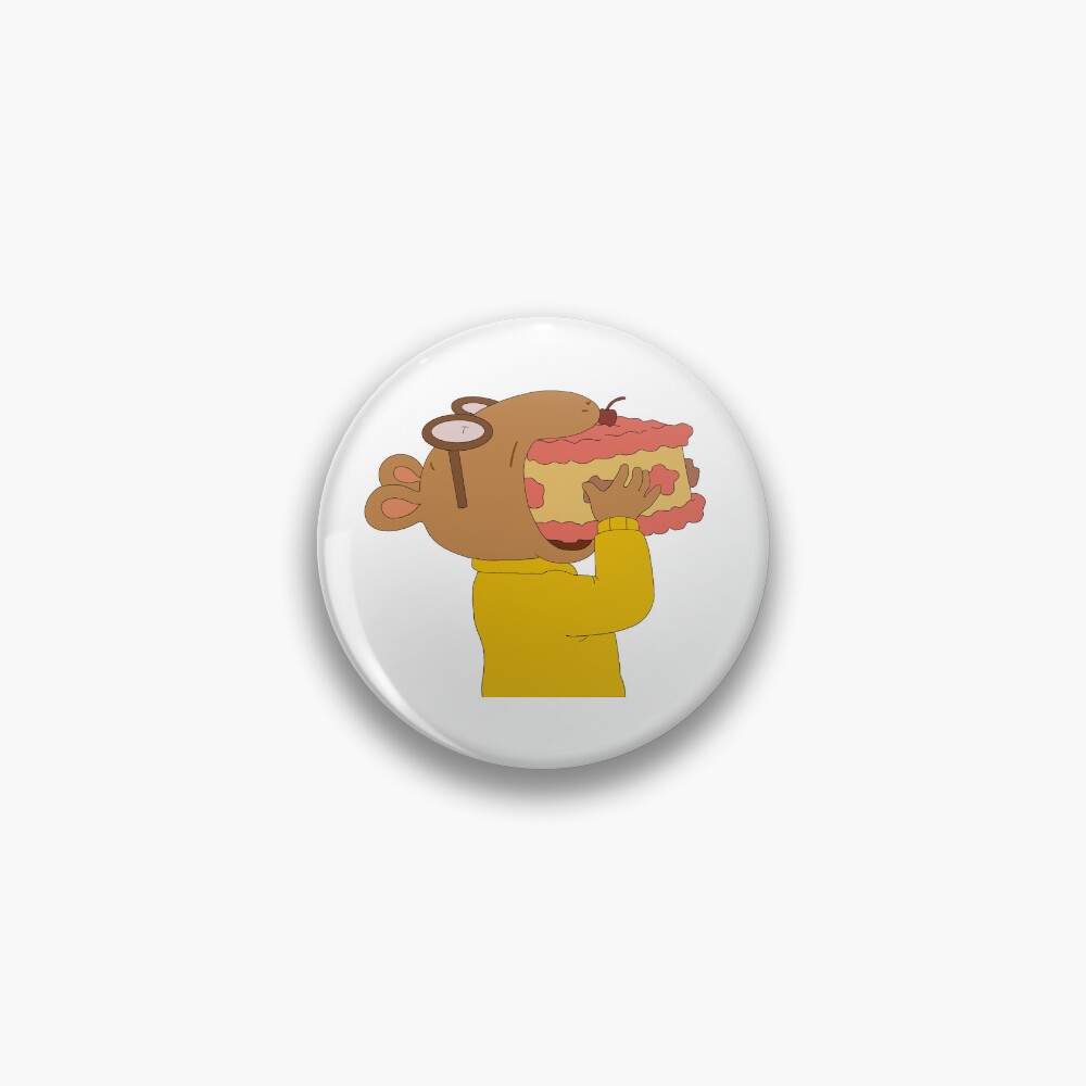 "Arthur Eating Cake" Sticker for Sale by cml-stickers | Redbubble