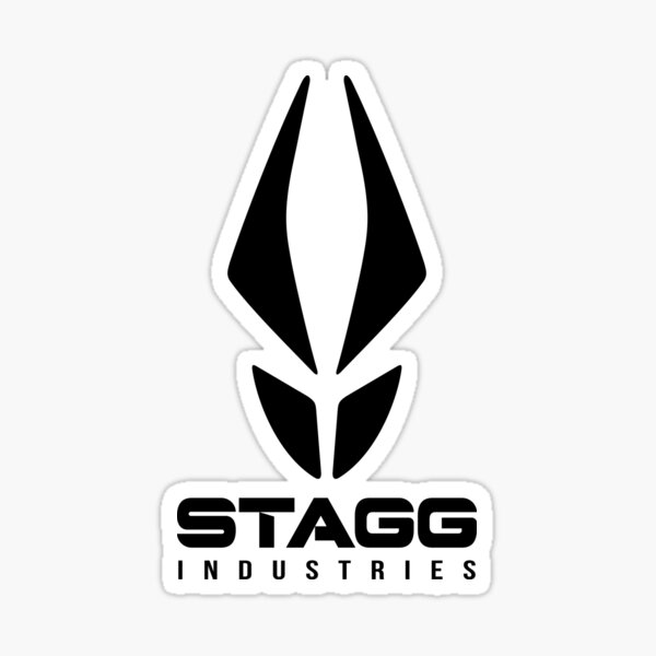 "Stagg Industries (Black) [Roufxis - RB]" Sticker for Sale by RoufXis ...