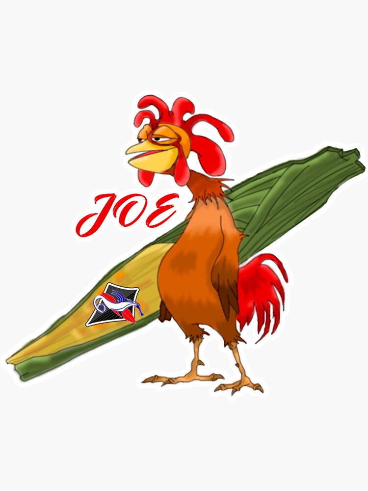 "CHICKEN JOE " Sticker for Sale by merchtours | Redbubble