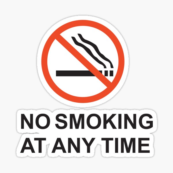 Stop Smoking Stickers | Redbubble