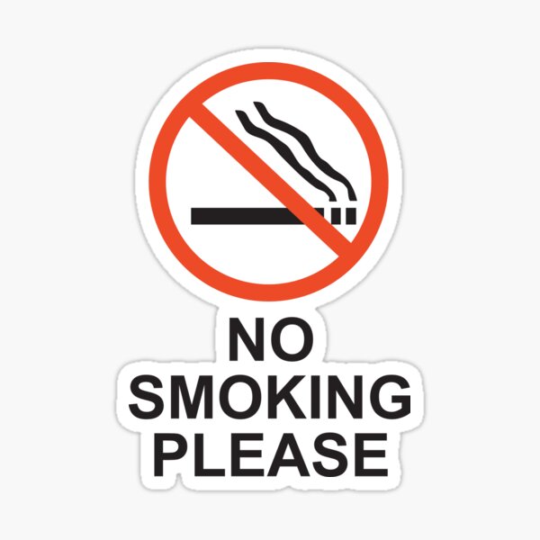 Stop Smoking Stickers | Redbubble