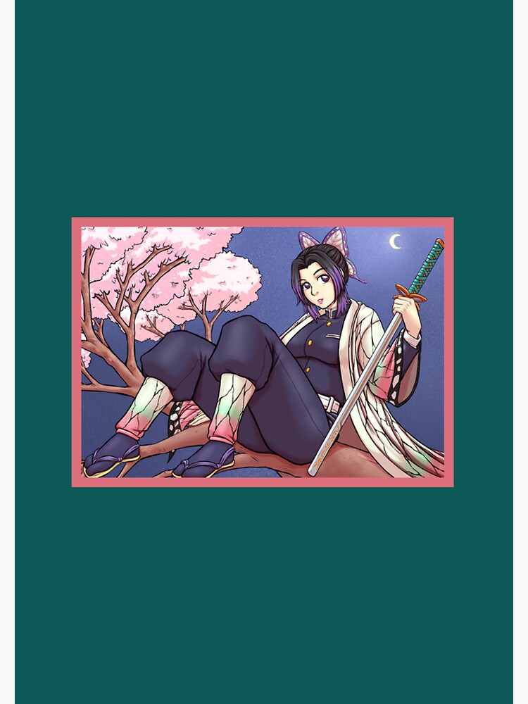 "SHINOBU KOCHO demon slayer kimetsu no yaiba anime fanart " Spiral ...