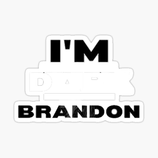 "Dark Brandon" Sticker for Sale by SamuelTuckers | Redbubble