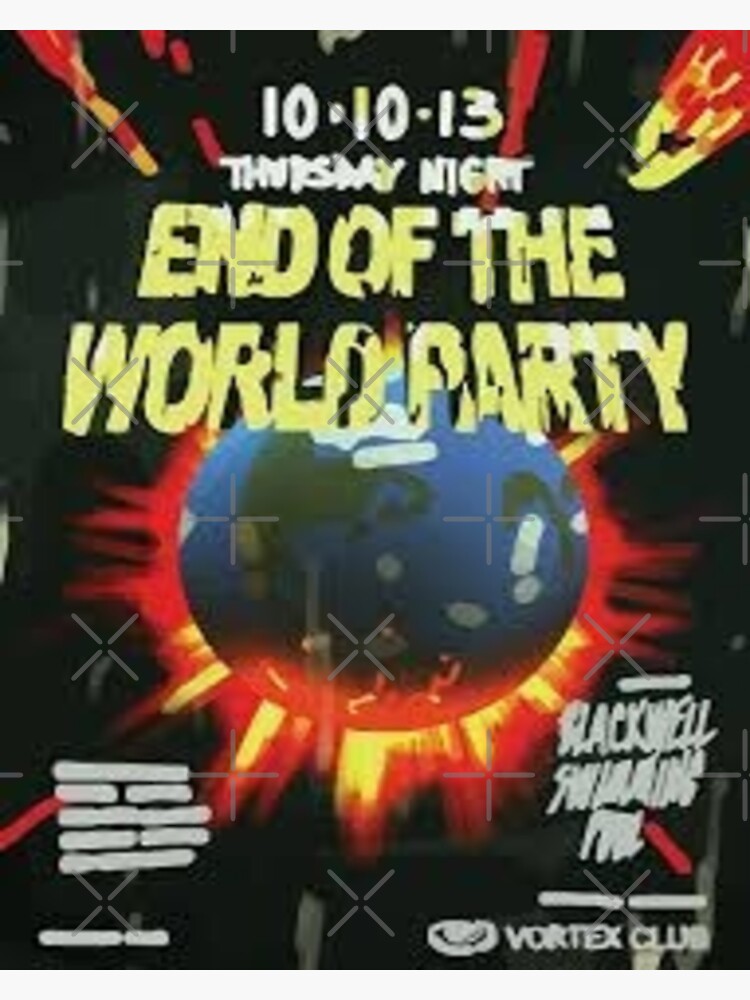 "Vortex Club Party LiS Posters and Art" Sticker for Sale by GravityZeRo ...