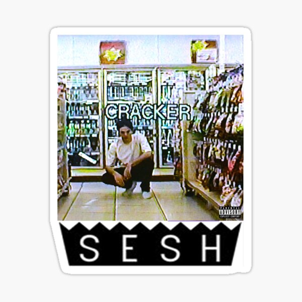 "Bones Sesh Gas station squat tee " Sticker for Sale by Ferretti36110 ...