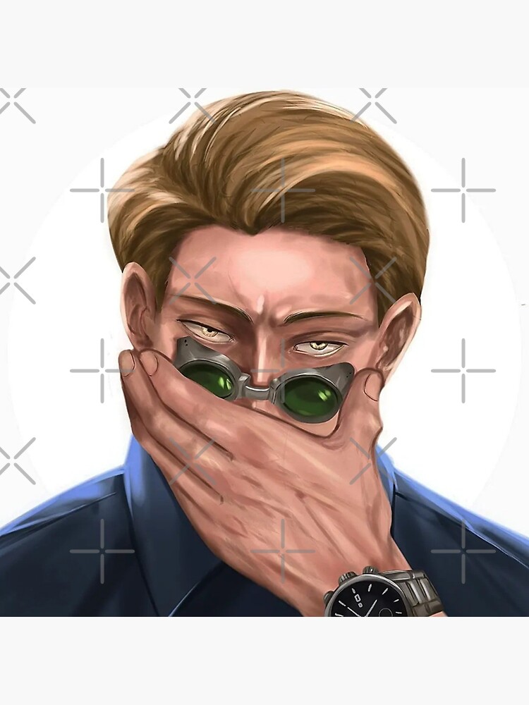 "Nanami Kento Manga Profile REDRAW" Sticker for Sale by VALLEYMOROW ...