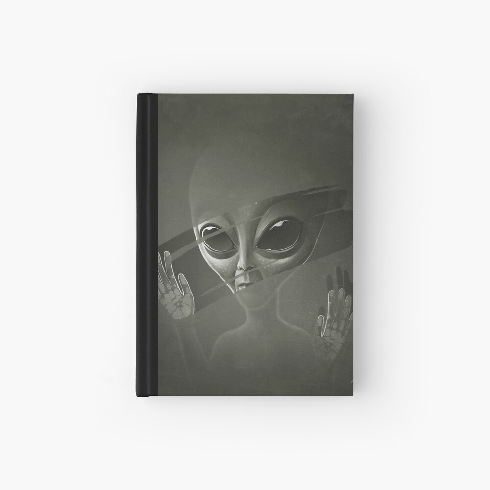 "Alien" Hardcover Journal by surgeryminor | Redbubble