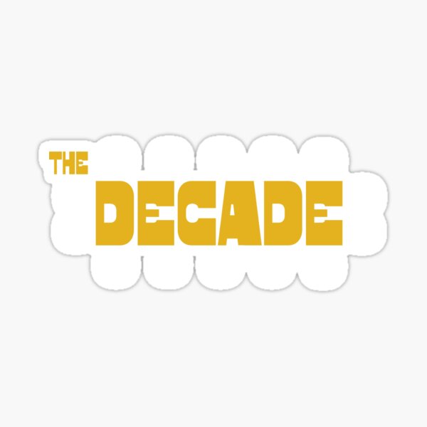 "The Decade" Sticker for Sale by Liquidboy | Redbubble