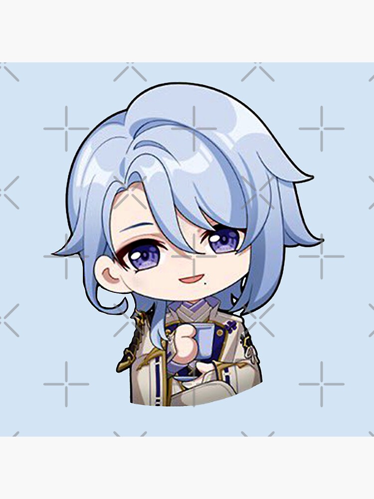 "Chibi Ayato - Genshin Impact" Poster for Sale by persephonexx | Redbubble