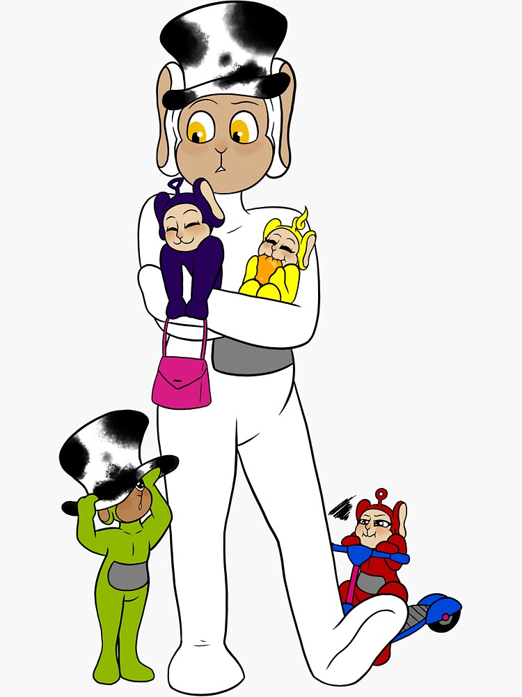 " Teletubbies family" Sticker for Sale by Daniel742 | Redbubble
