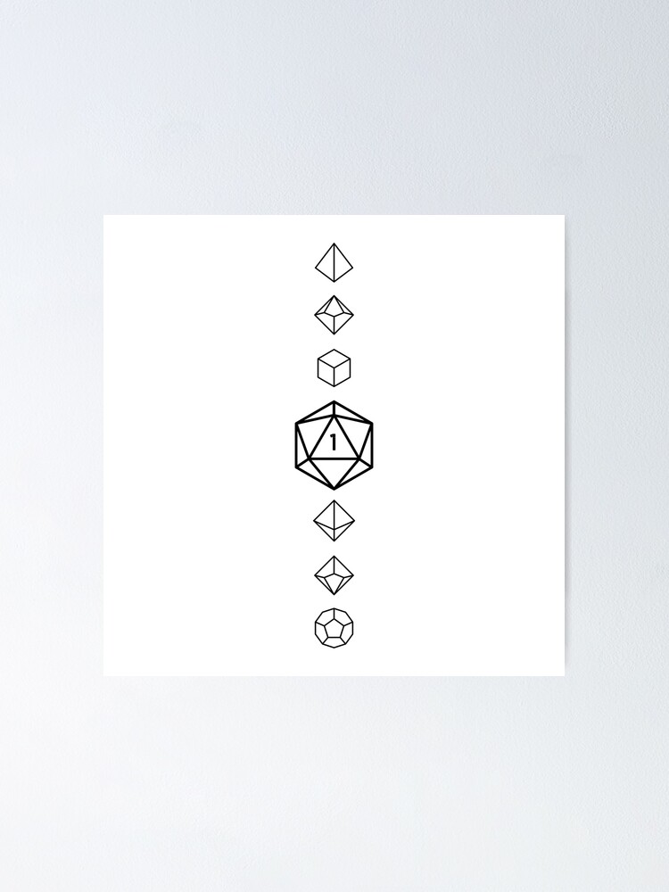 "Vertical Nat 1 Dice Chakras - Funny, Cool DnD Dungeons and Dragons ...