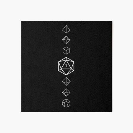 "Vertical Nat 1 Dice Chakras - Funny, Cool DnD Dungeons and Dragons ...