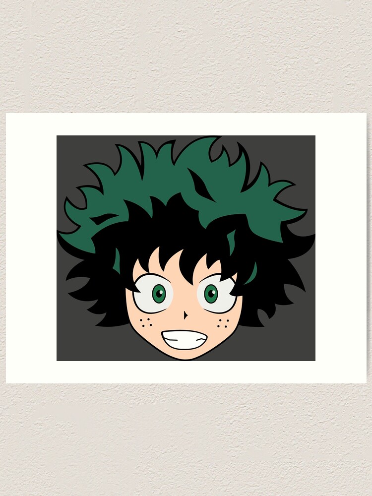 "MHA Anime Chibi Deku/Design For Men & Women" Art Print for Sale by ...