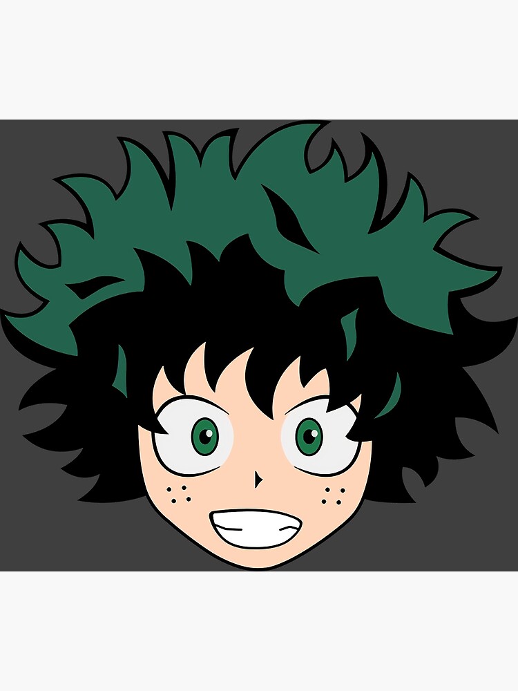 "MHA Anime Chibi Deku/Design For Men & Women" Art Print for Sale by ...