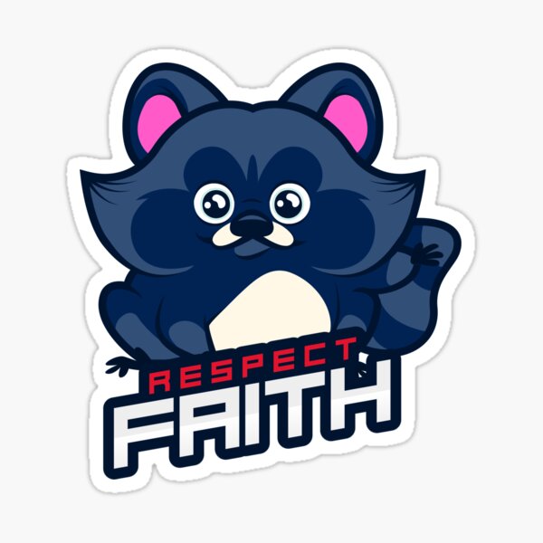"Respect Faith" Sticker for Sale by LivingByFaith | Redbubble