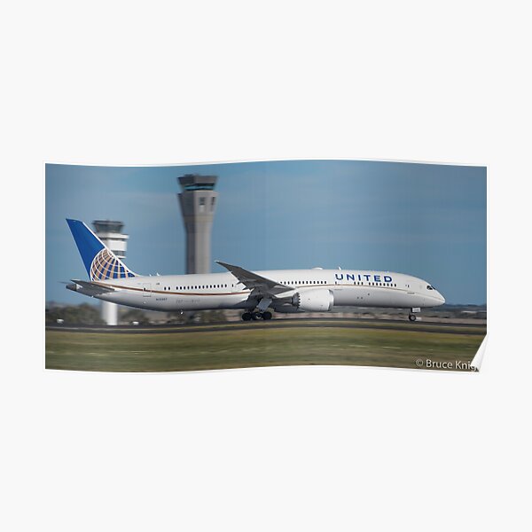 "UA99 YMML-KLAX" Poster by brucek68 | Redbubble